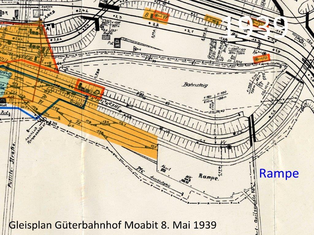 Geschichte der Militärgleise am Güterbahnhof Moabit – Gleis 69