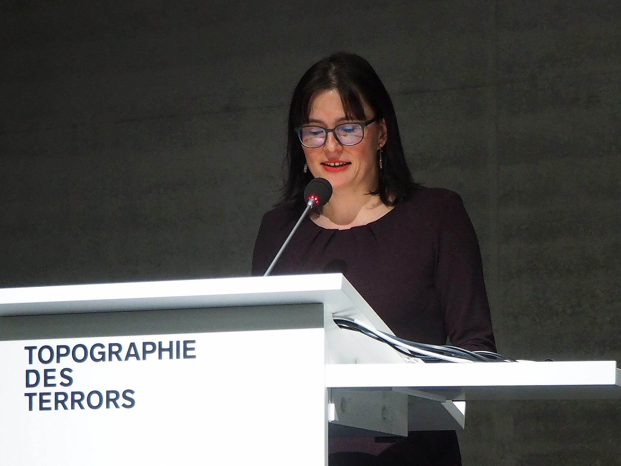 Andrea Riedle – ein neues Gesicht in der Topographie des Terrors – Gleis 69